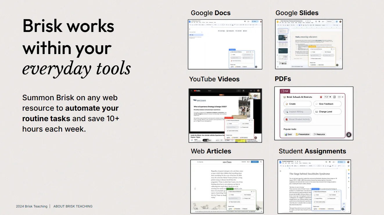 BriskBoost – Brisk Teaching